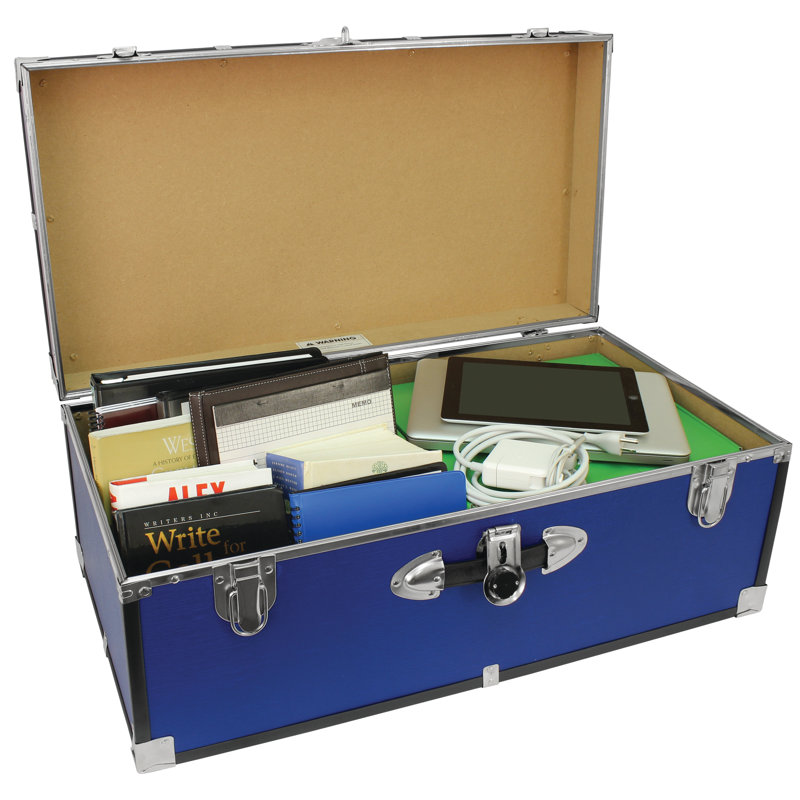 Ebern Designs Essential Camp Trunk or Footlocker & Reviews | Wayfair