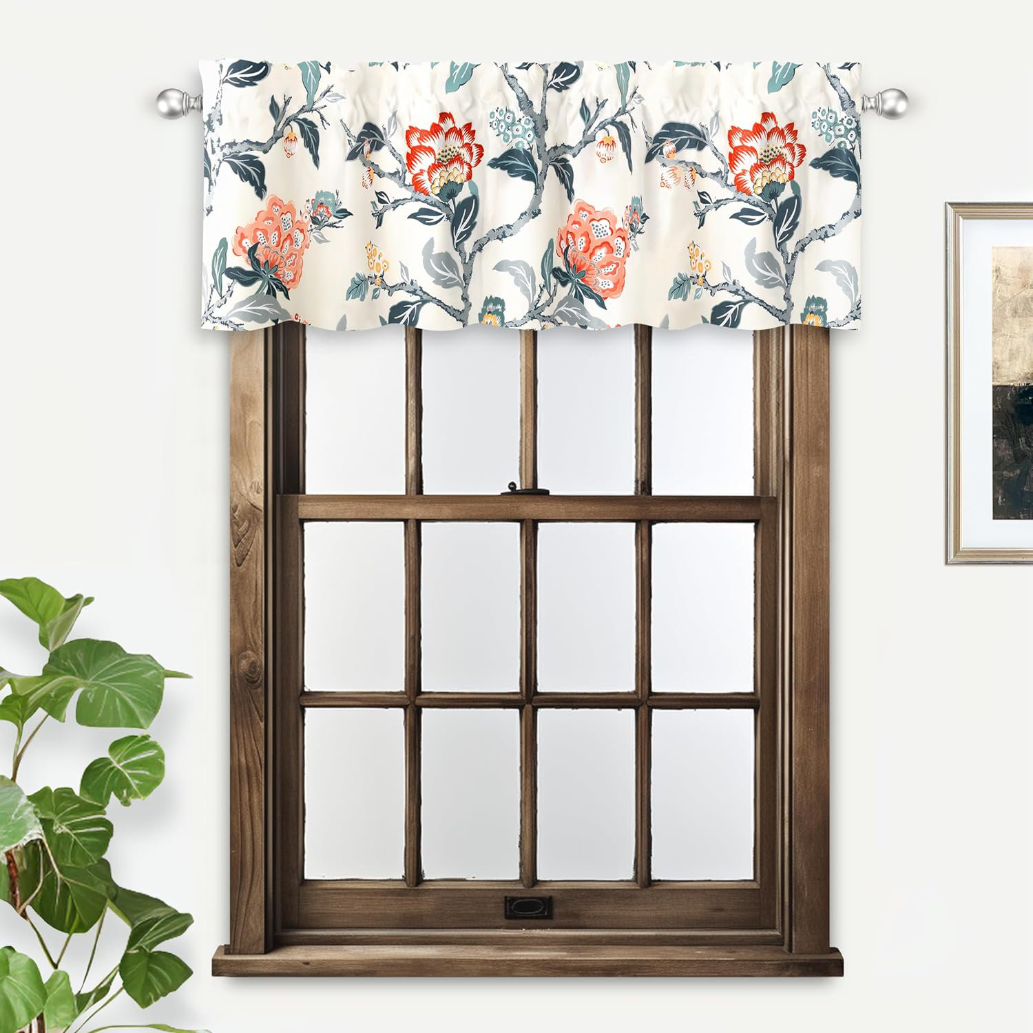 Red Barrel Studio® Alarie Ada Botanical Print Lined Flower Leaf Thermal ...