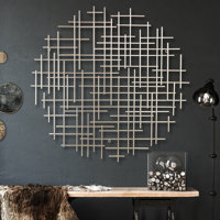 Silver Wall Accents You'll Love | Wayfair