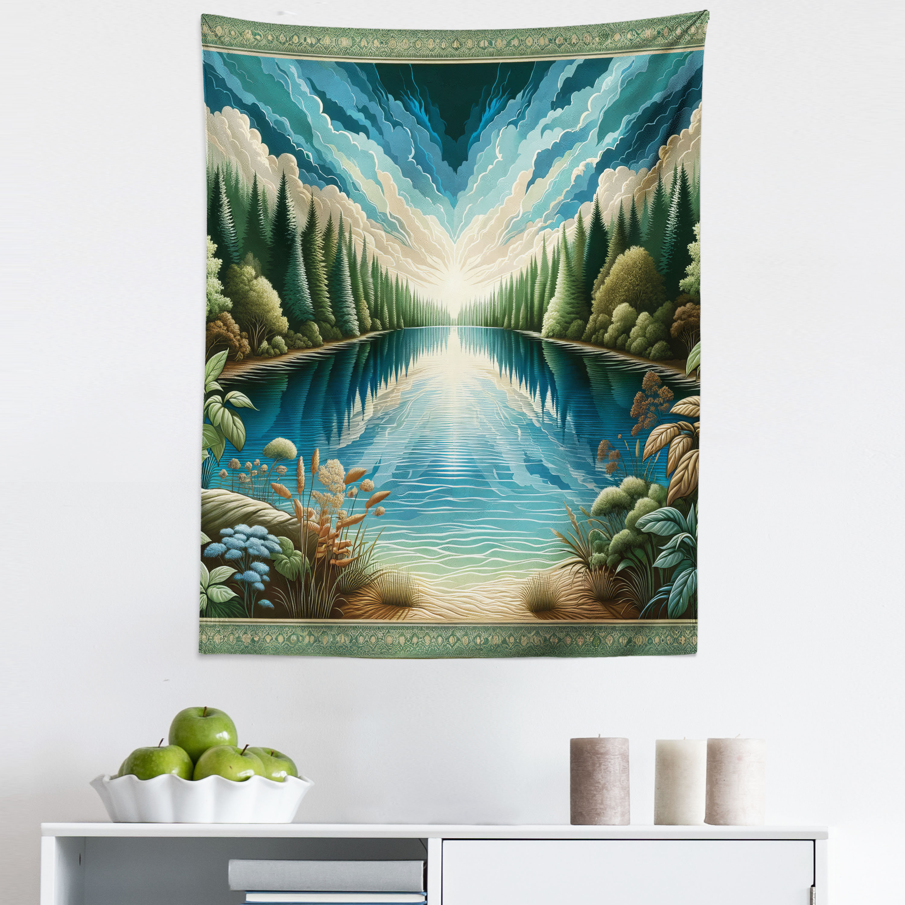Highland Dunes Microfiber Tapestry | Wayfair