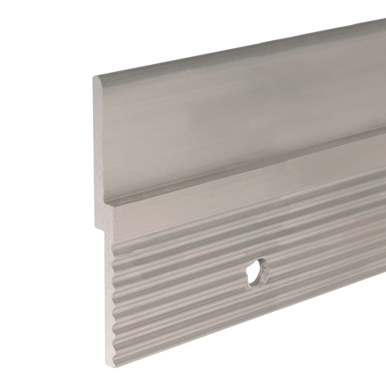 Outwater 46" Length 2 Pack Mill Finish Aluminum Z Panel Hanger Clip ...