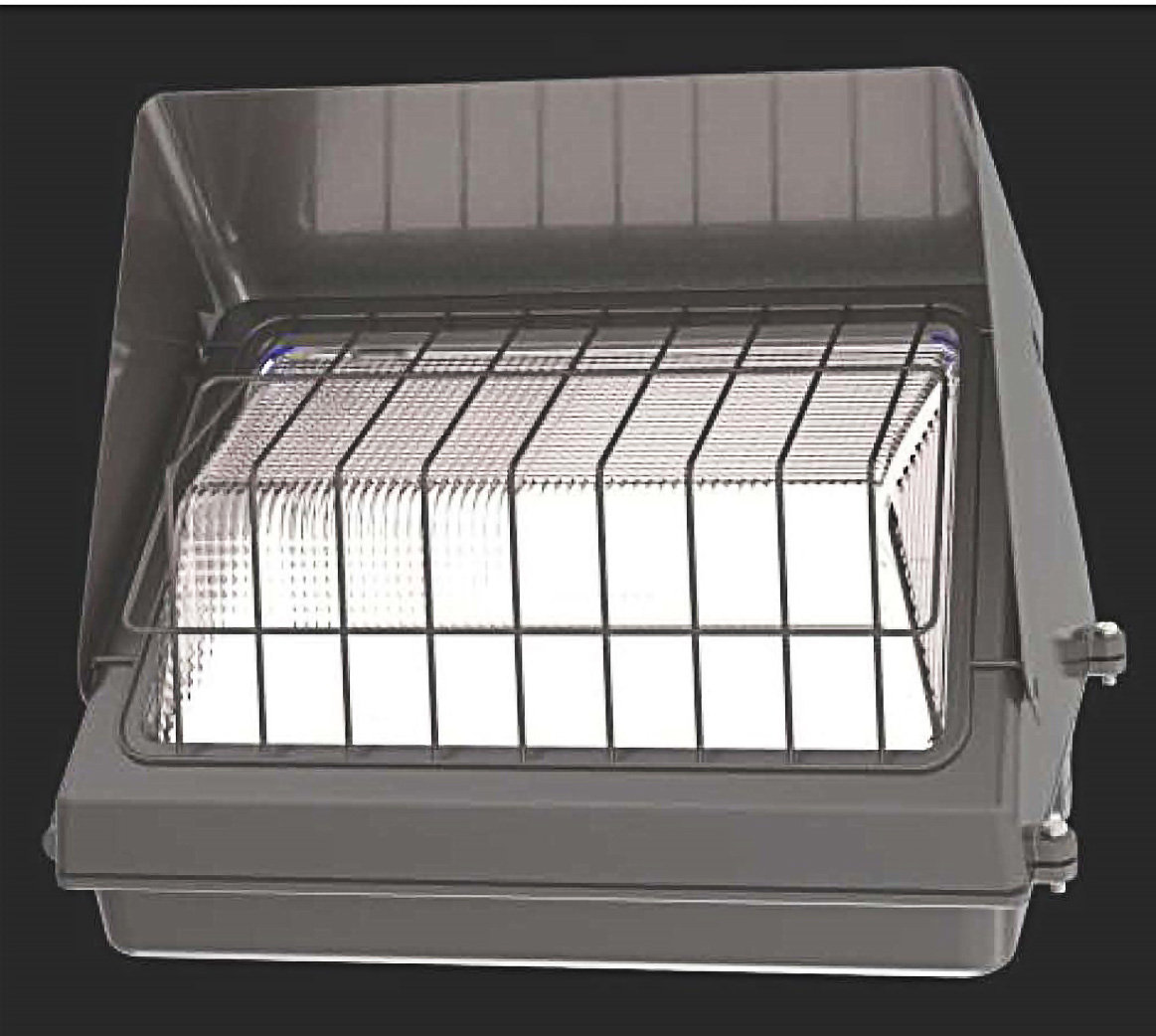 Bloomlite 1 - Head LED Hardwired Outdoor Security Wall Pack | Wayfair