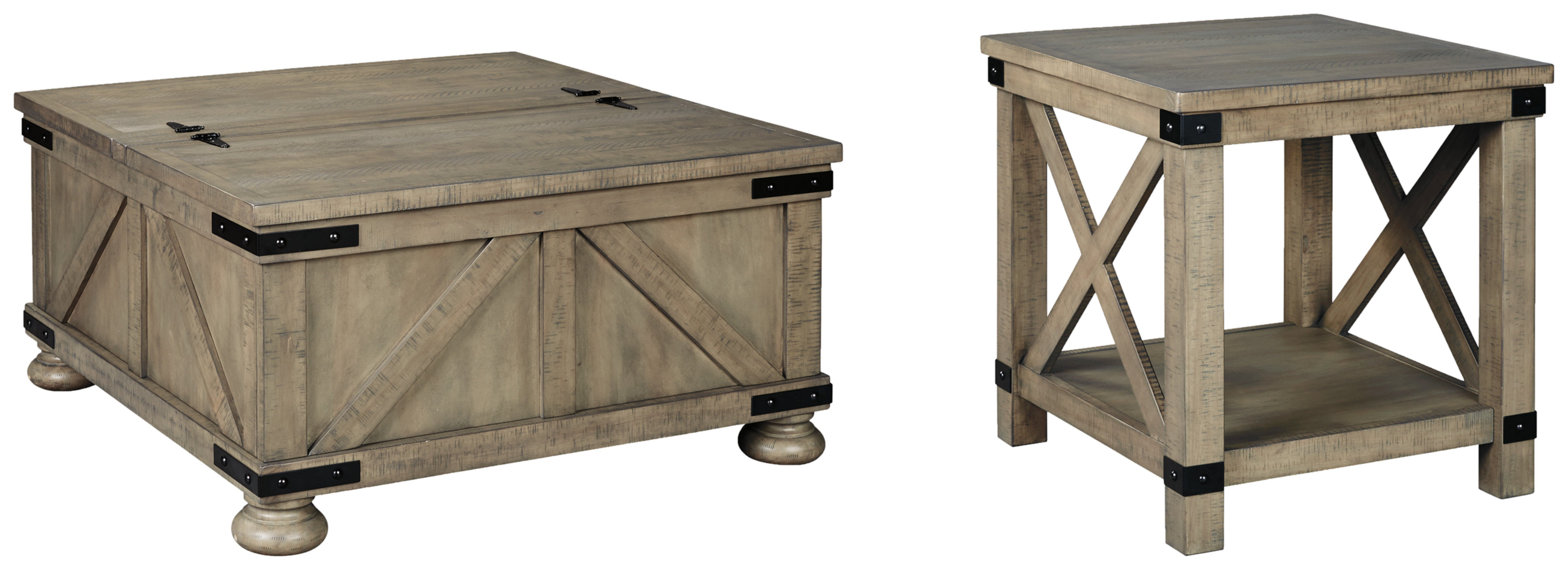 Gracie Oaks Eternity 2 Piece Coffee Table Set & Reviews | Wayfair