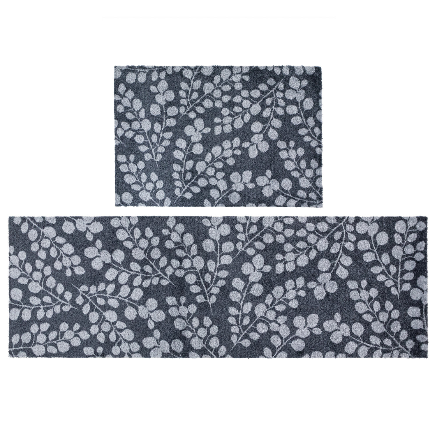 Lark Manor Mega Mat / Runner Branches - Grey | Wayfair.co.uk