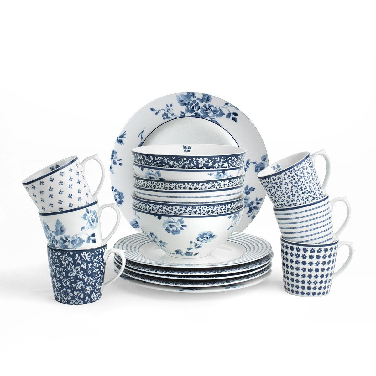 Laura Ashley Bone China Dinnerware - Set of 18 | Wayfair.co.uk