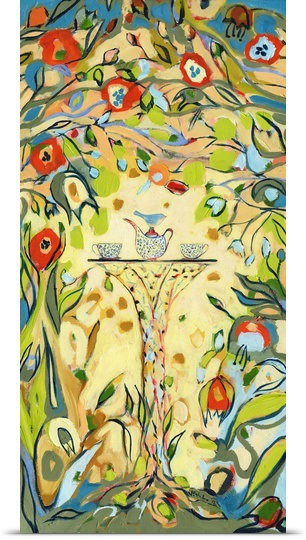 Red Barrel Studio Nolani Tea for Two' - Painting Print & Reviews ...