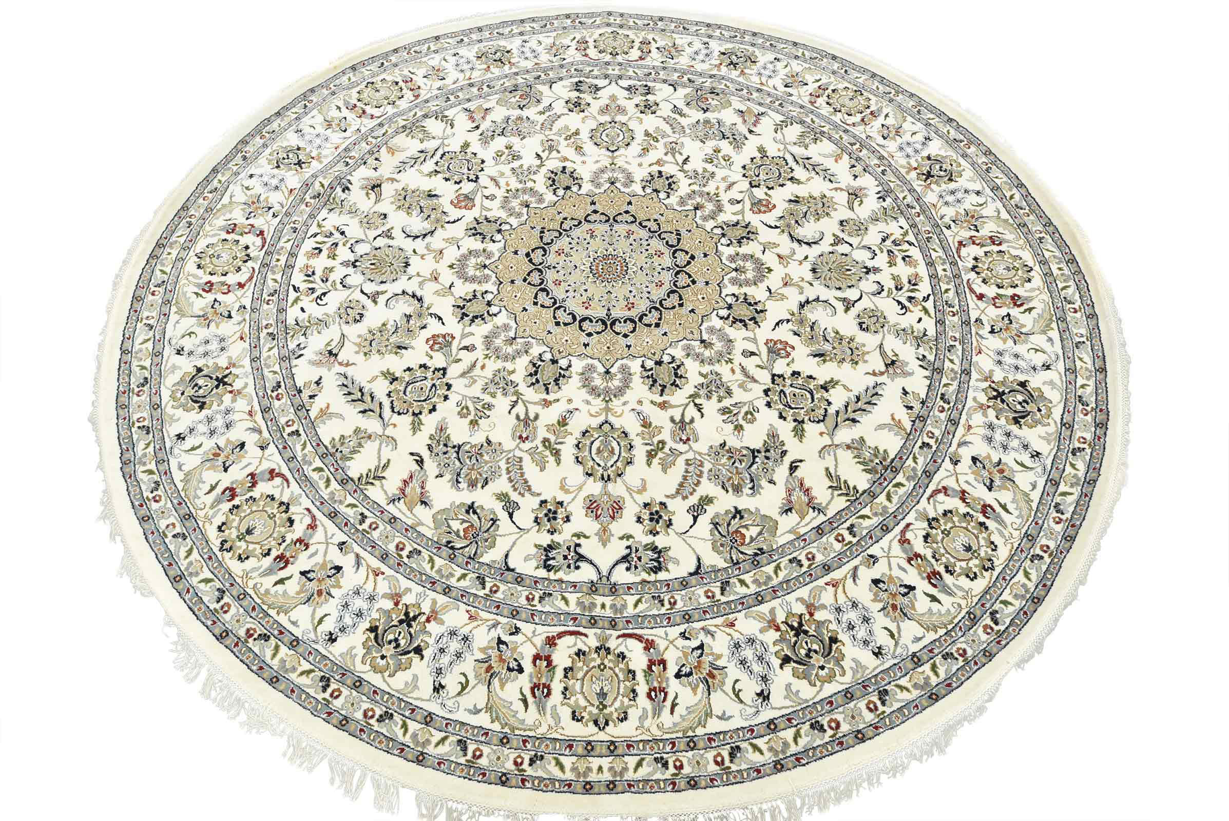 ERugBazaar One-of-a-Kind 9'10" x 9'11" Area Rug in White | Wayfair
