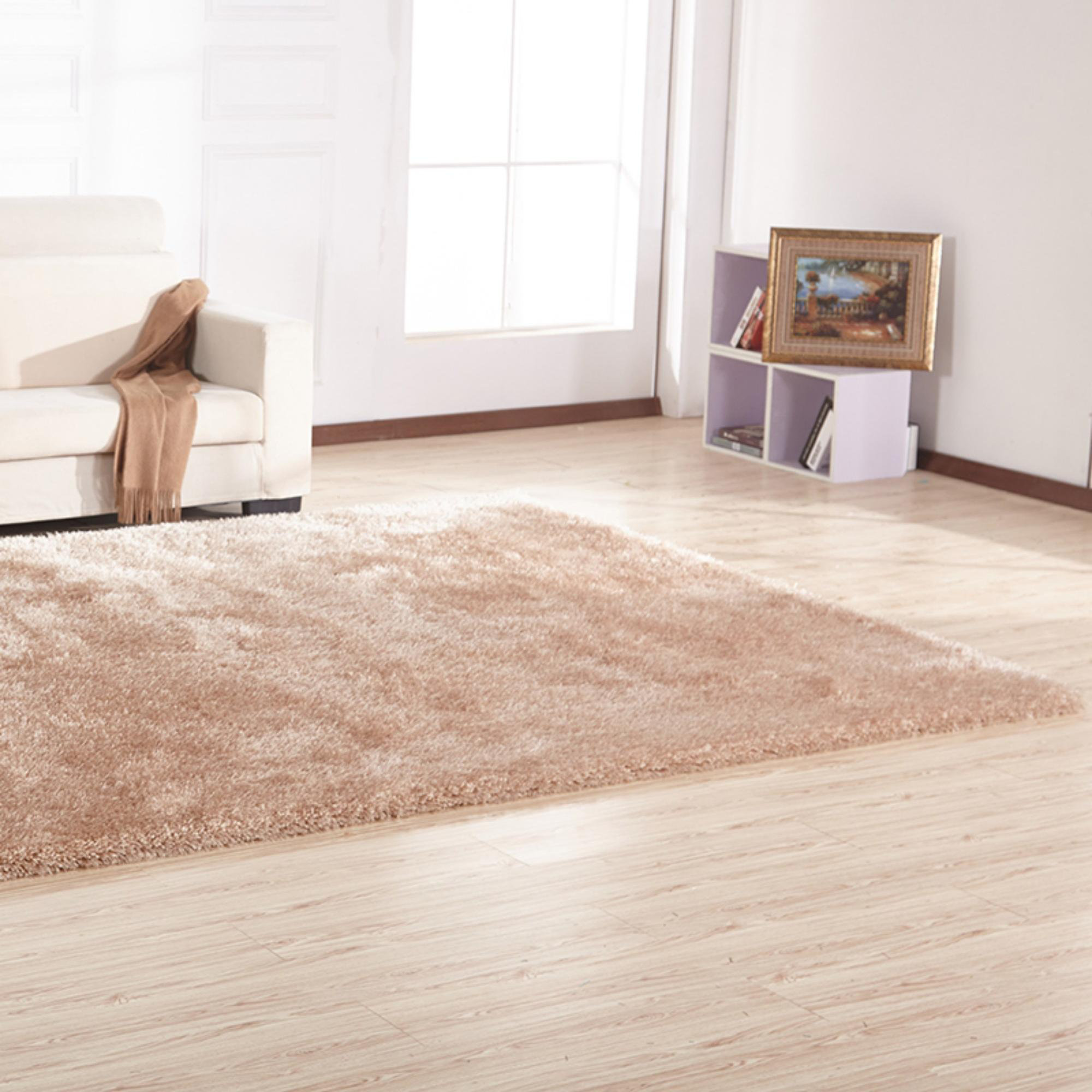 Everly Quinn "Chubby Shaggy" Hand Tufted Area Rug | Wayfair