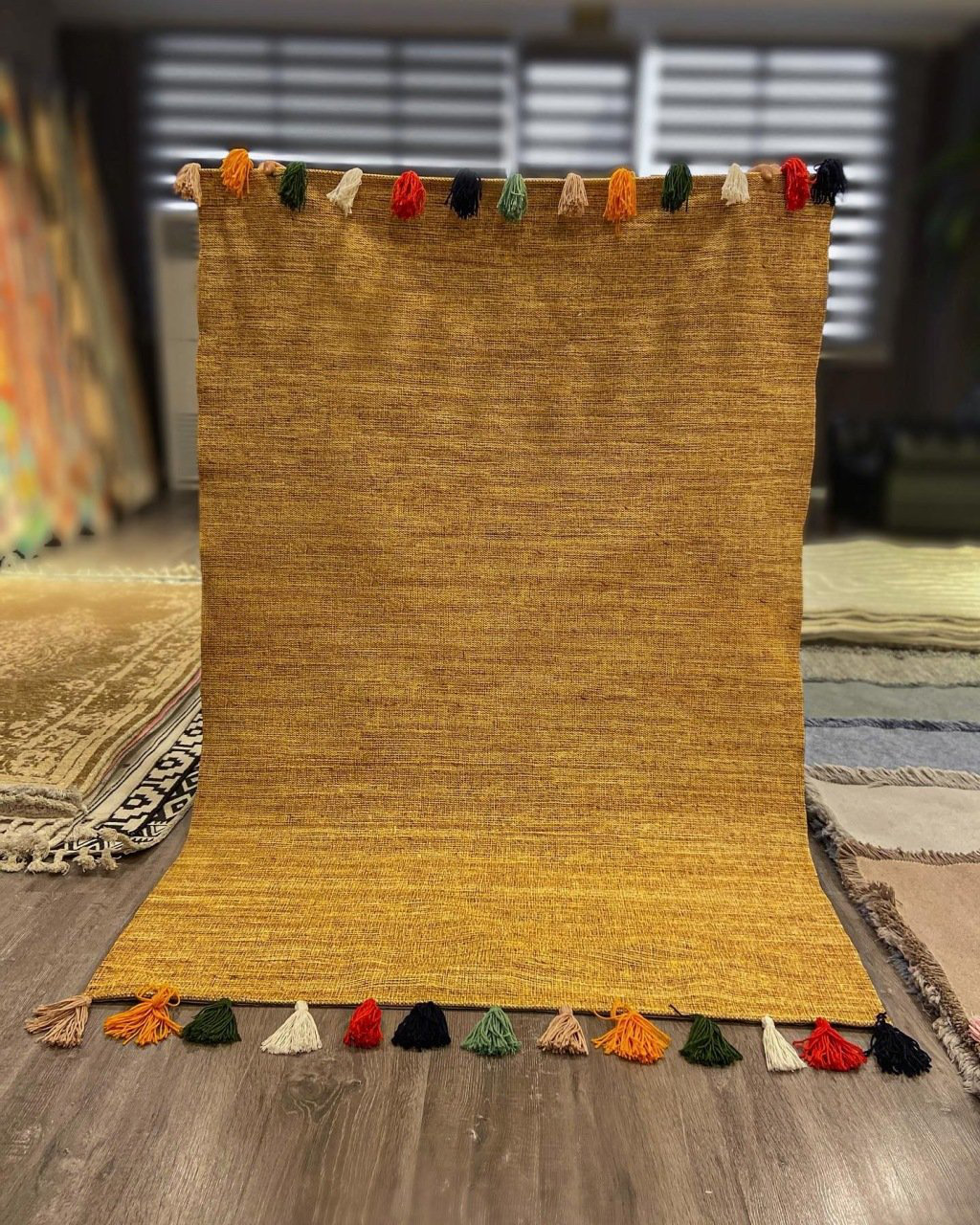 Dakota Fields Moroccan Colorful Fringed Bohemian and Modern Rug | Wayfair