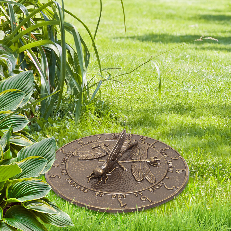 Whitehall Products Weather Resistant Metal Insects Sundial & Reviews ...