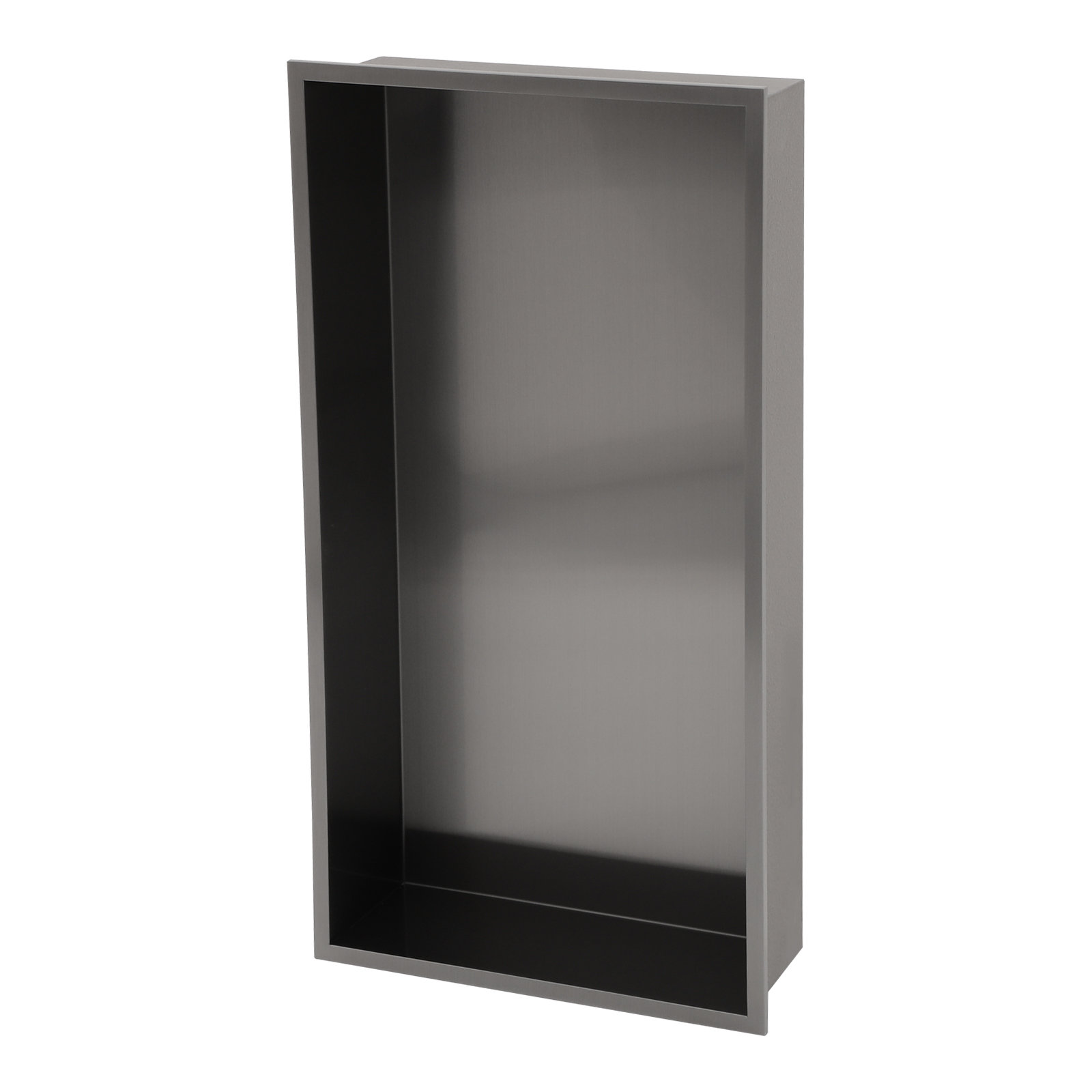 Ebern Designs 24"W x 12"H x 3.94"D Stainless Steel Bathroom Shower Wall ...