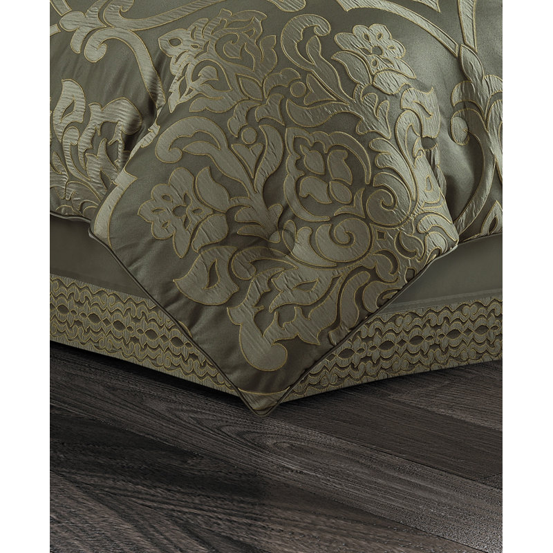 Five Queens Court Salerno Jade Polyester 4 piece Comforter Set | Wayfair