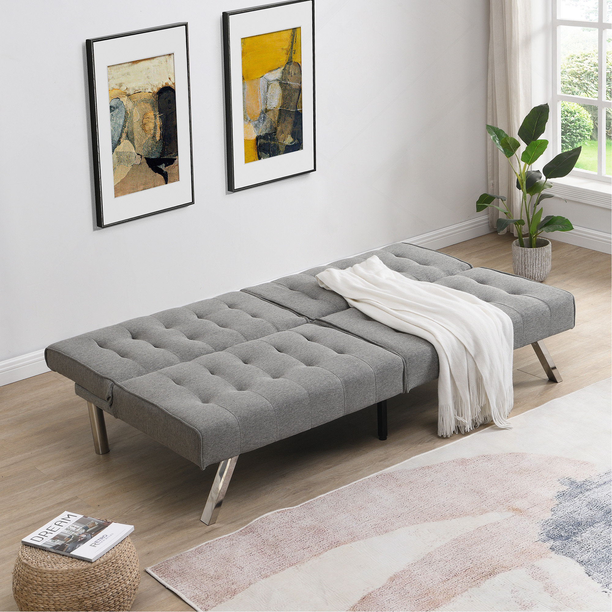 Mercer41 Futon, Sofa Bed | Wayfair