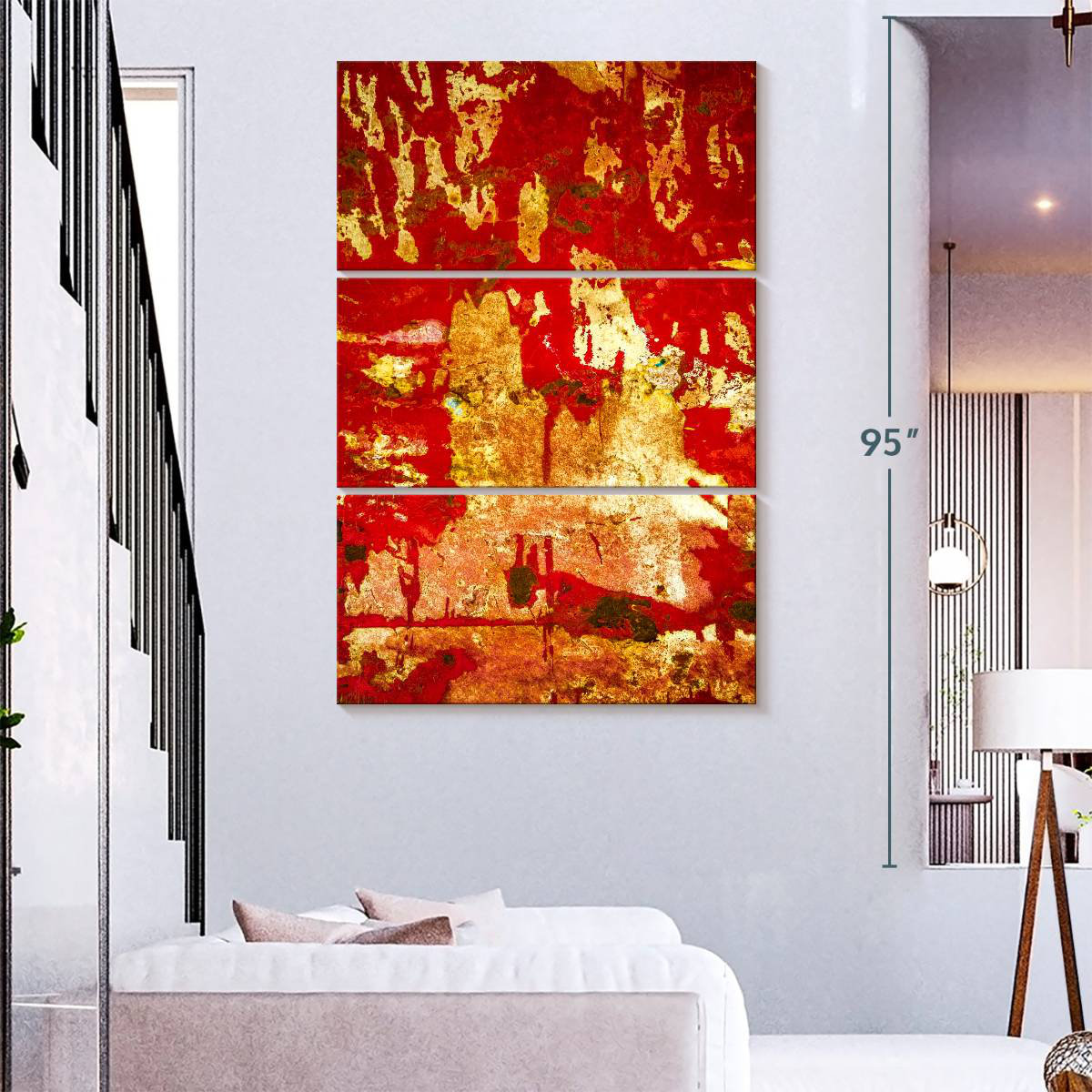 Wade Logan® A Study In Red And Gold | Wayfair