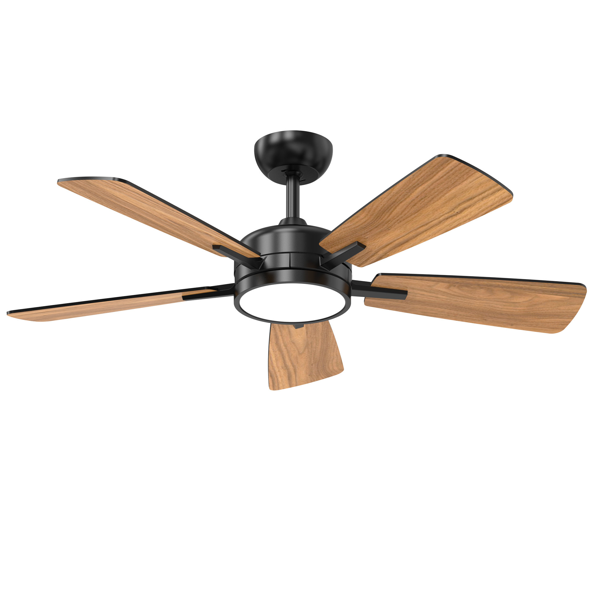 17 Stories Ayan 46 Inch Ceiling Fan With Light With Remote Control ...