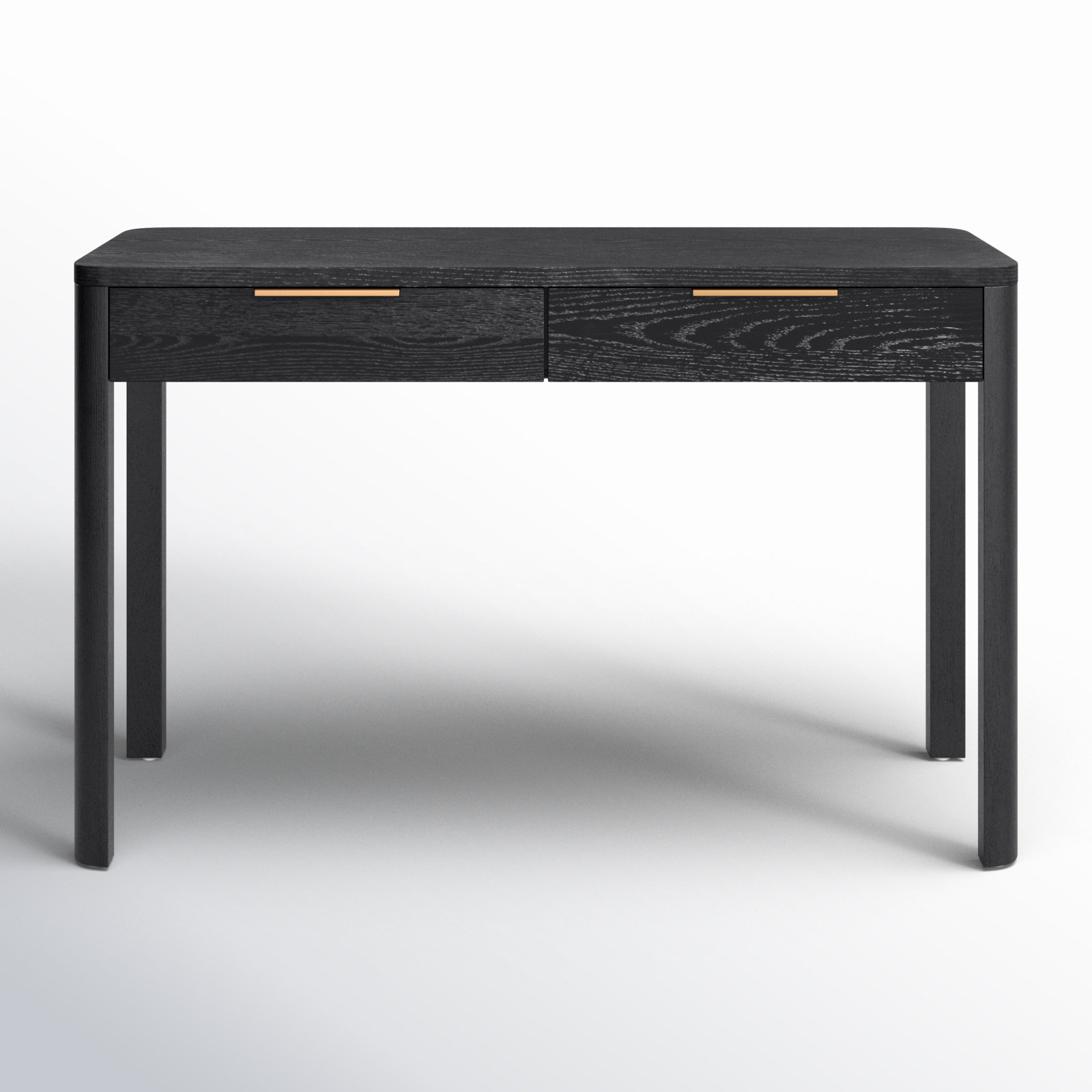Joss & Main Tahani 2 Drawer Wood Desk & Reviews | Wayfair