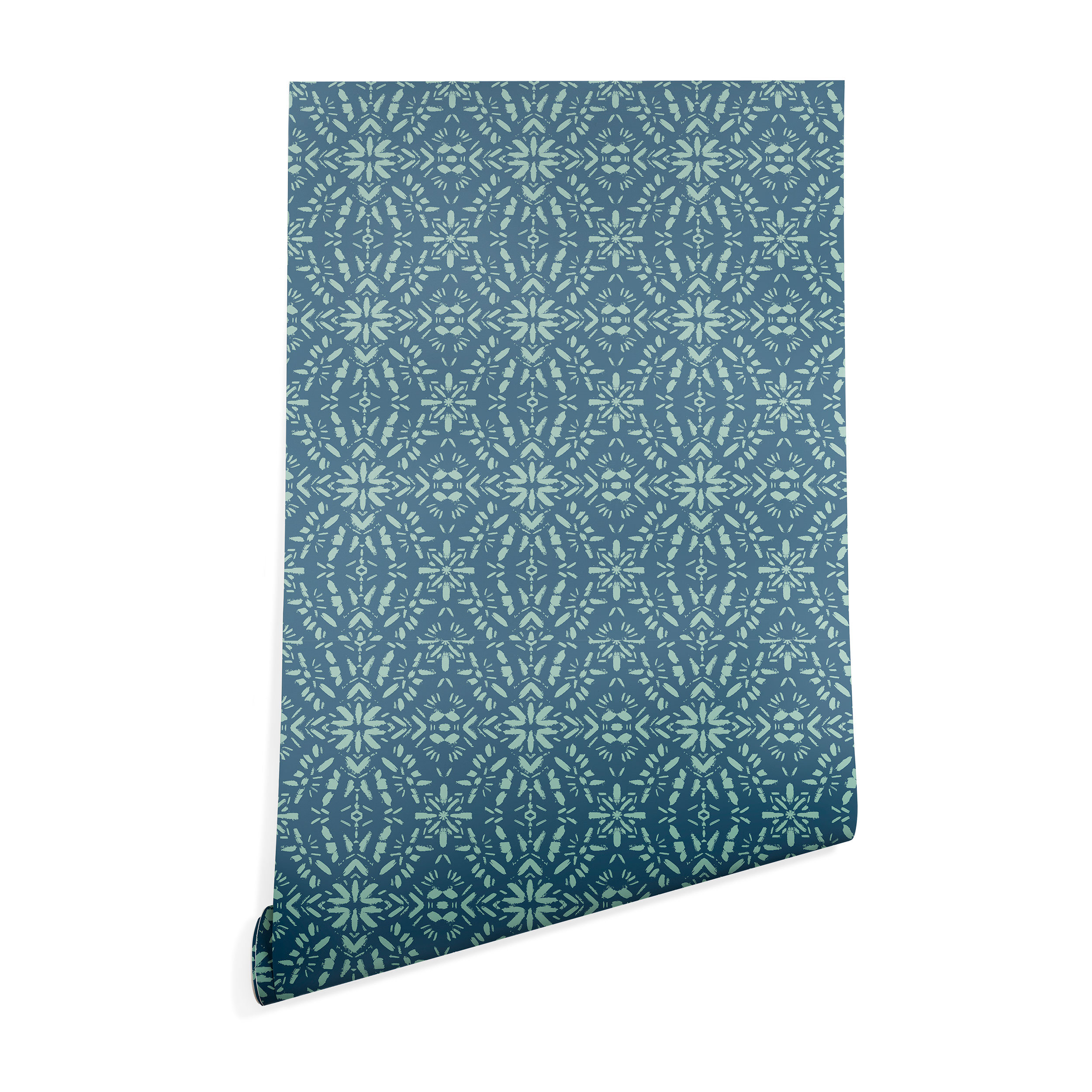 Red Barrel Studio Schatzi Brown Mallory Boho Green Wallpaper Panel ...