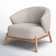 AllModern Ciel Upholstered Accent Chair & Reviews | Wayfair