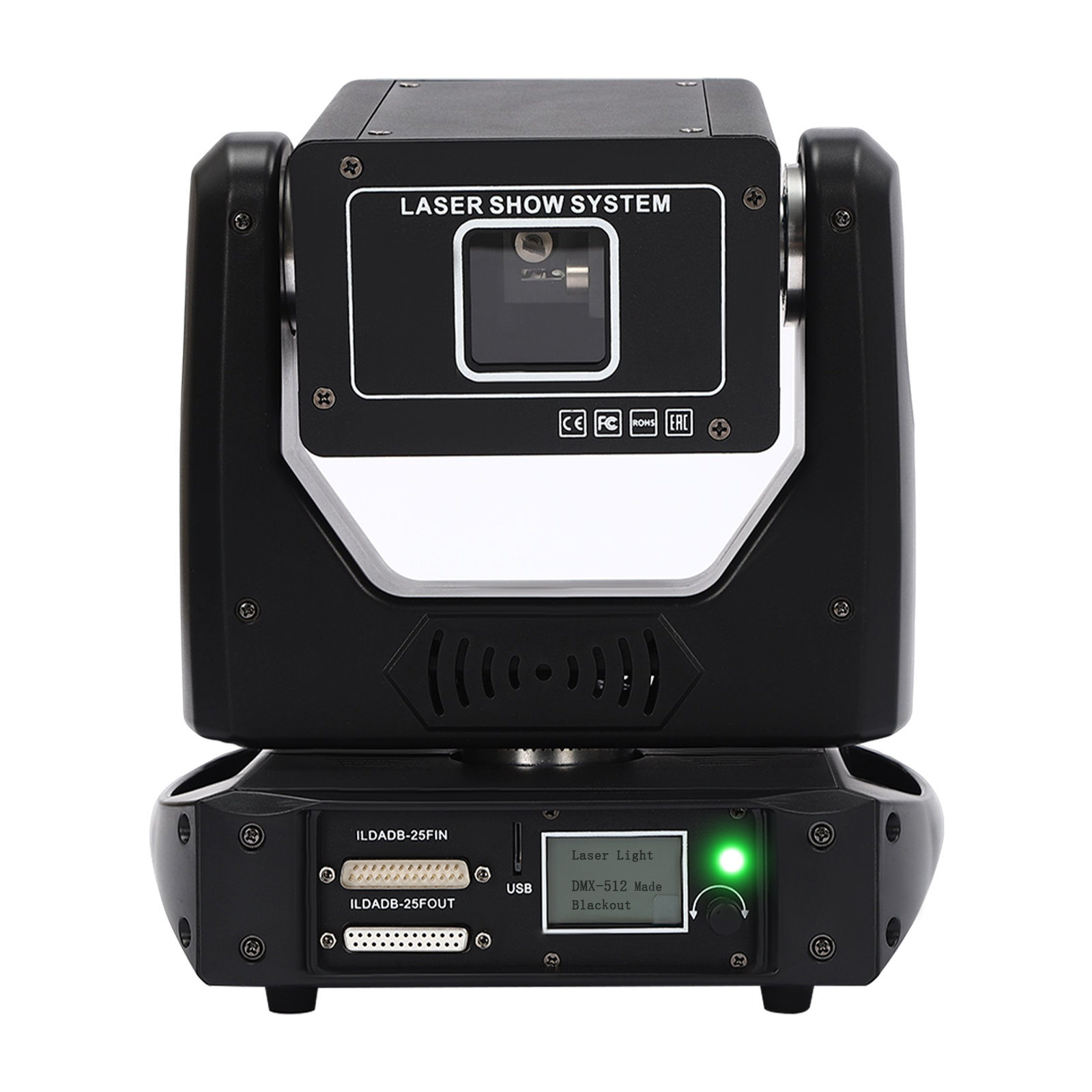 DALELEE 6W LED Moving Head Stroble Light Stage Light for DJ Disco Party ...