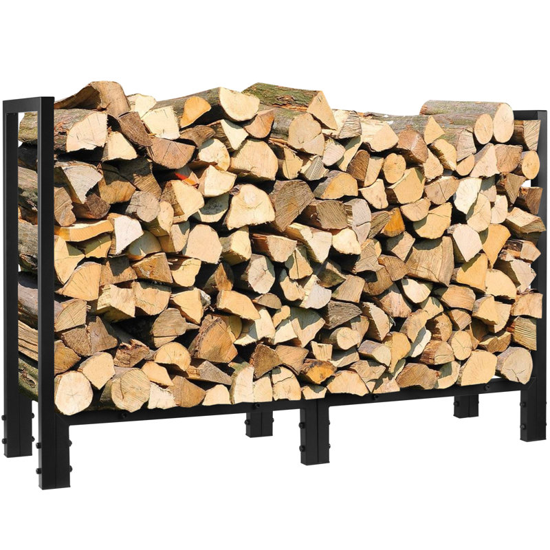 17 Stories 4ft Firewood Rack Stand & Reviews | Wayfair