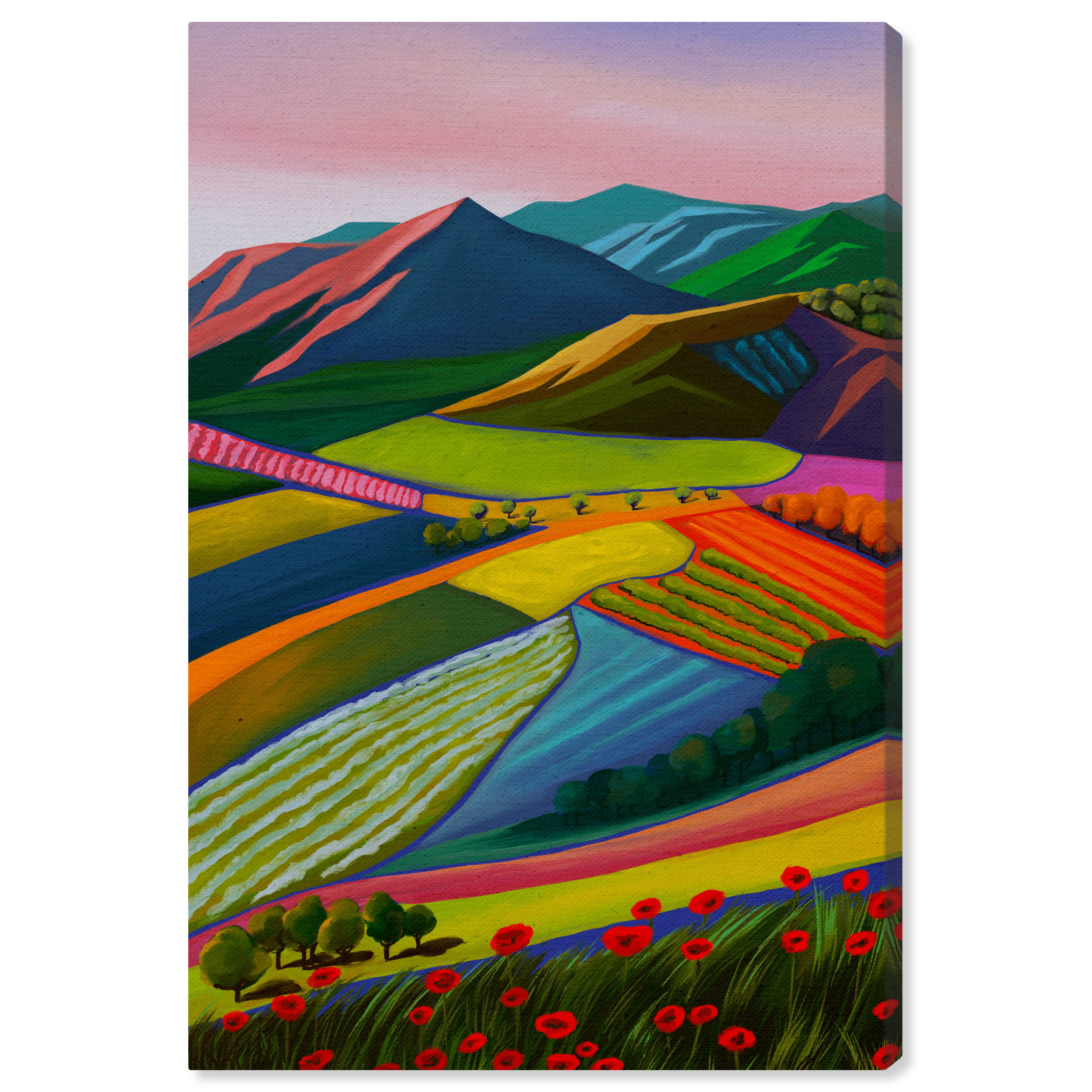 Winston Porter My Bright Beautiful View - Graphic Art Print on Canvas ...