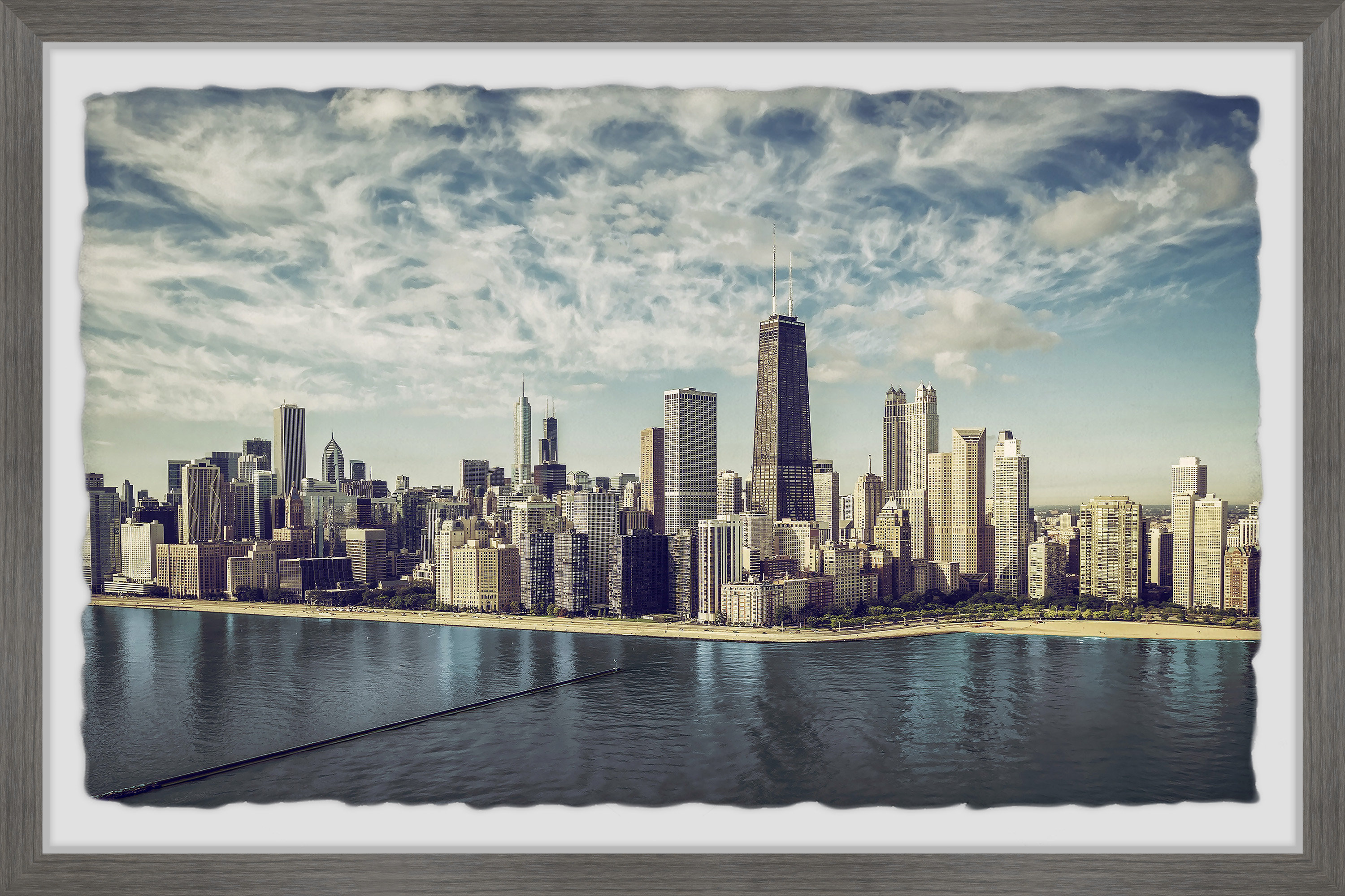 Marmont Hill 'Spectacular Chicago' - Picture Frame Print on Paper | Wayfair