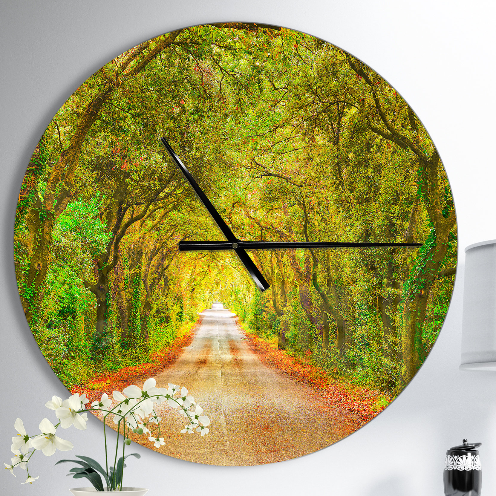 The Twillery Co. Swigart Oversized Farmhouse Designart Fall Greenery ...