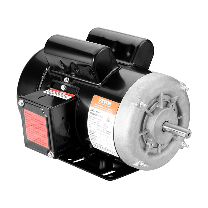 VEVOR 1.5HP Electric Motor 3450 rpm, AC 115V/230V, 56 Frame | Wayfair
