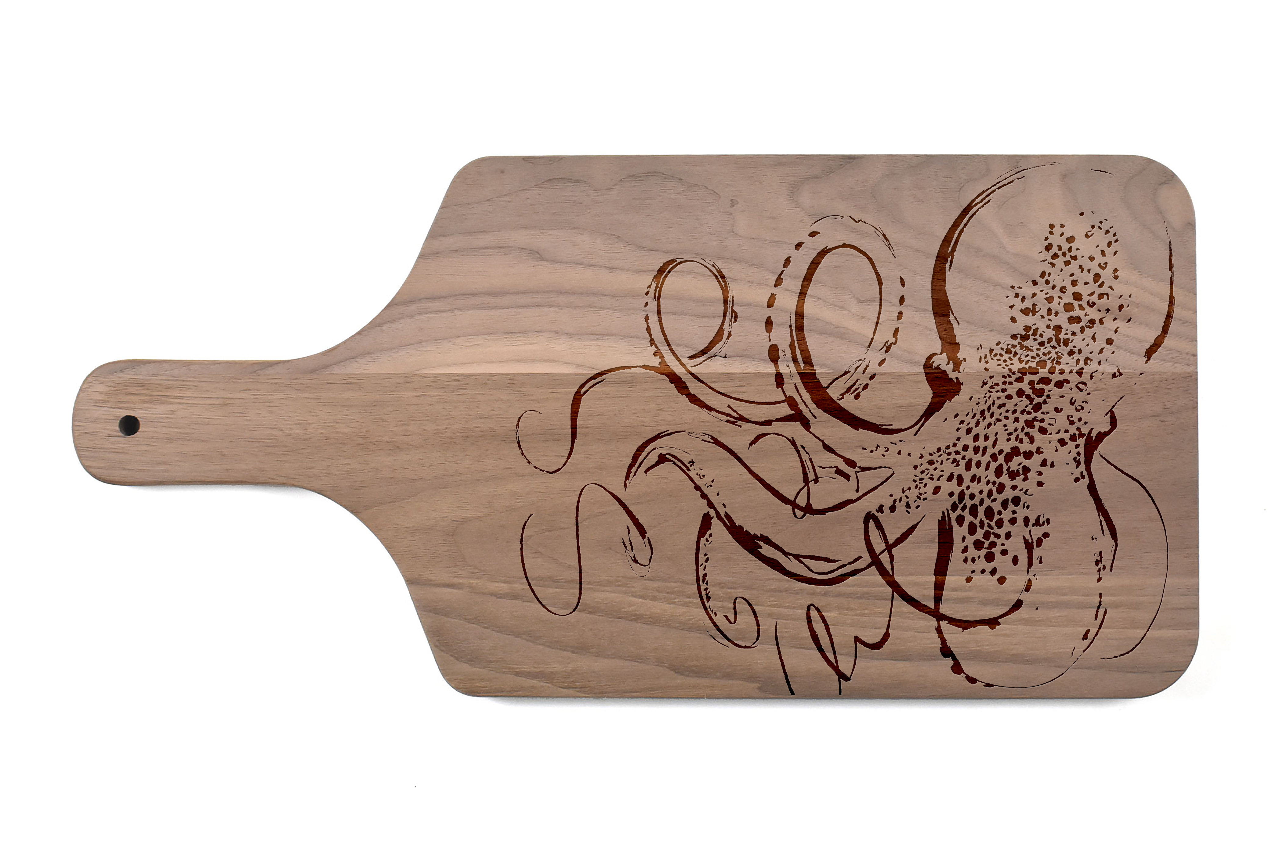 Designs Direct Creative Group Sketched Octopus Cutting Board | Wayfair