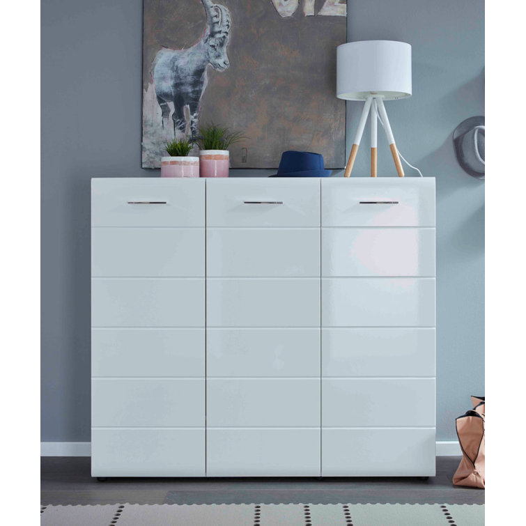 Ebern Designs Faylene 36 Pair Shoe Storage Cabinet | Wayfair.co.uk