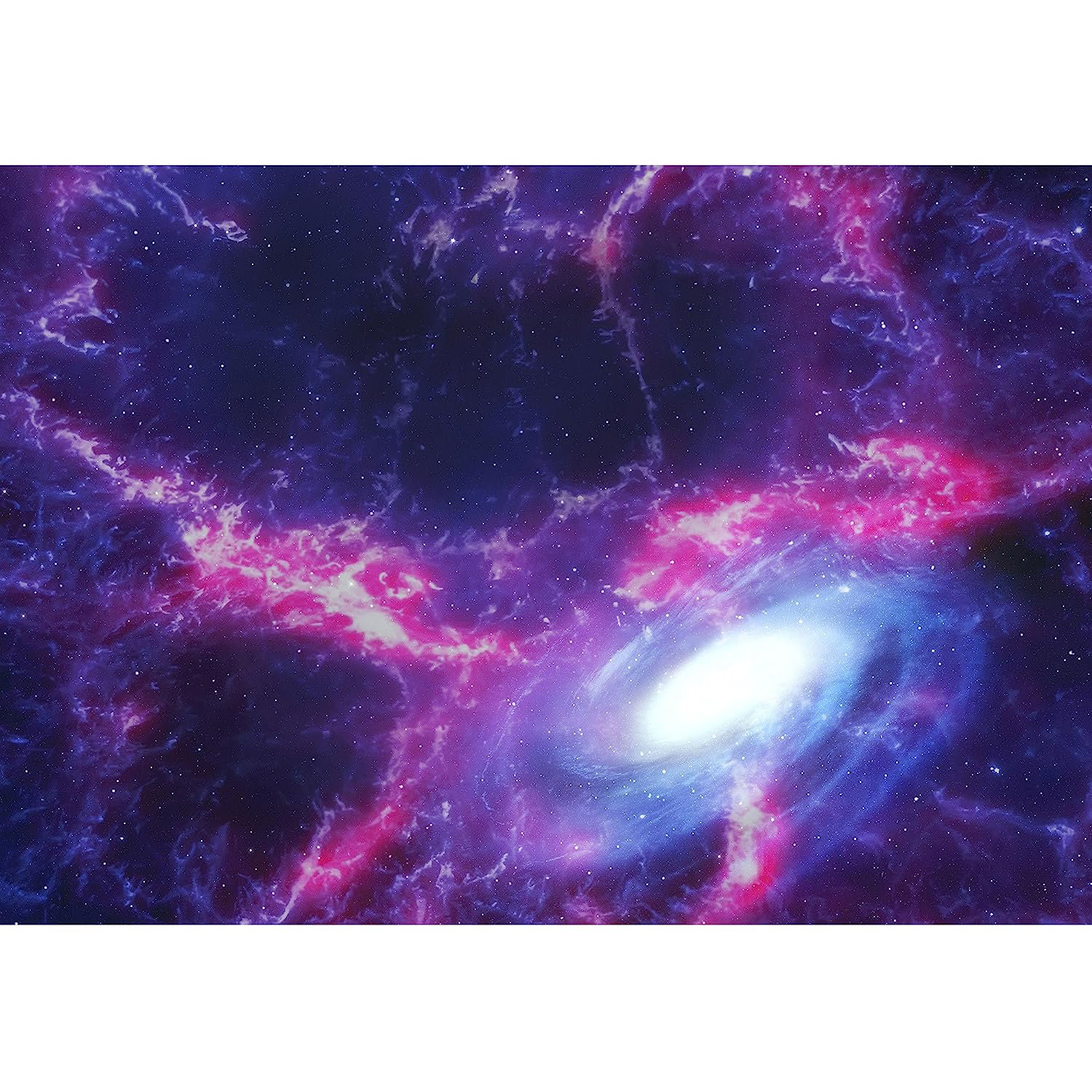 IDEA4WALL Planet In Outer Space Galaxy Paintable Wall Mural | Wayfair
