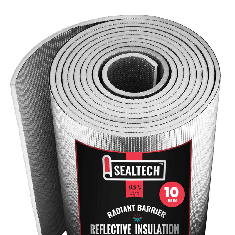 SEALTECH Reflective Insulation Roll Soundproofing Thermal Shield (300 ...