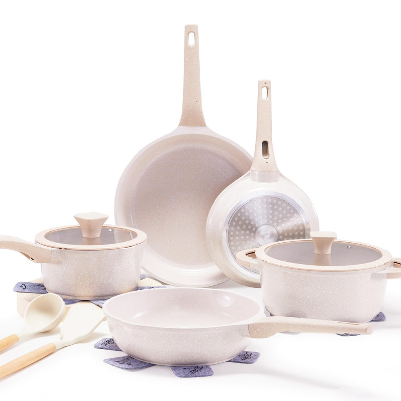 MARLIN MANUFACTURING COMPANY, INCORPORATED Non Stick Pots And Pans Set ...