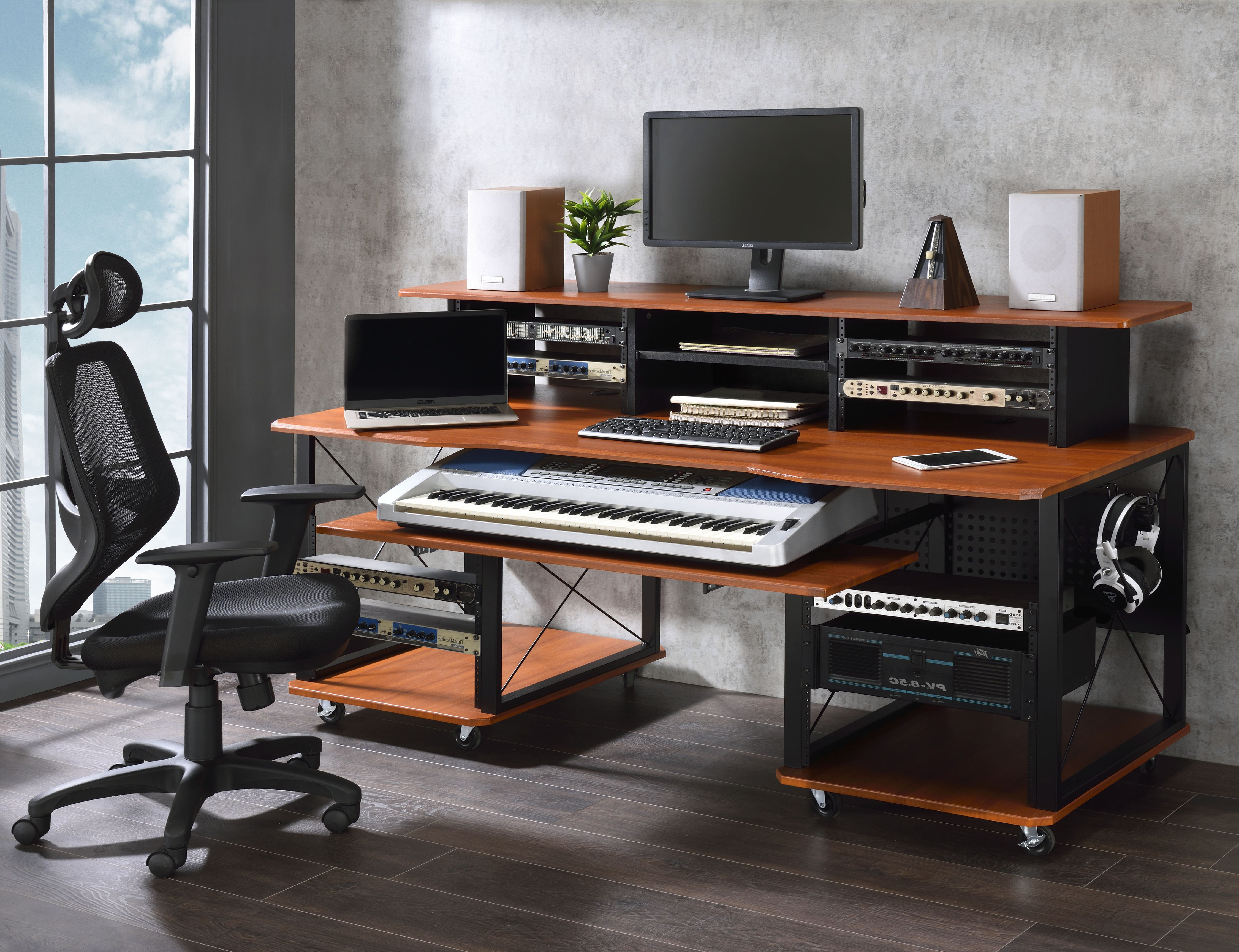 Inbox Zero Mehraan 71.6'' W Music Desk | Wayfair