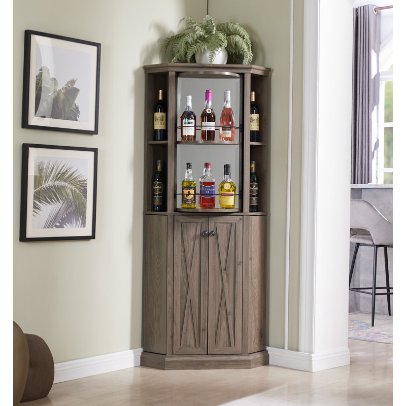 Laurel Foundry Modern Farmhouse Ian 29.68'' Bar Cabinet & Reviews | Wayfair