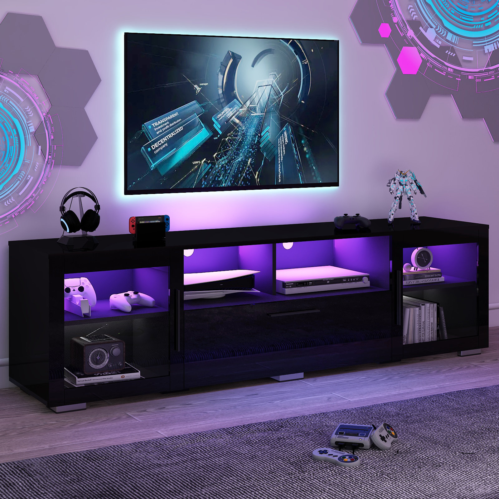 Wrought Studio Crédence de rangement Halayna et Commentaires - Wayfair ...