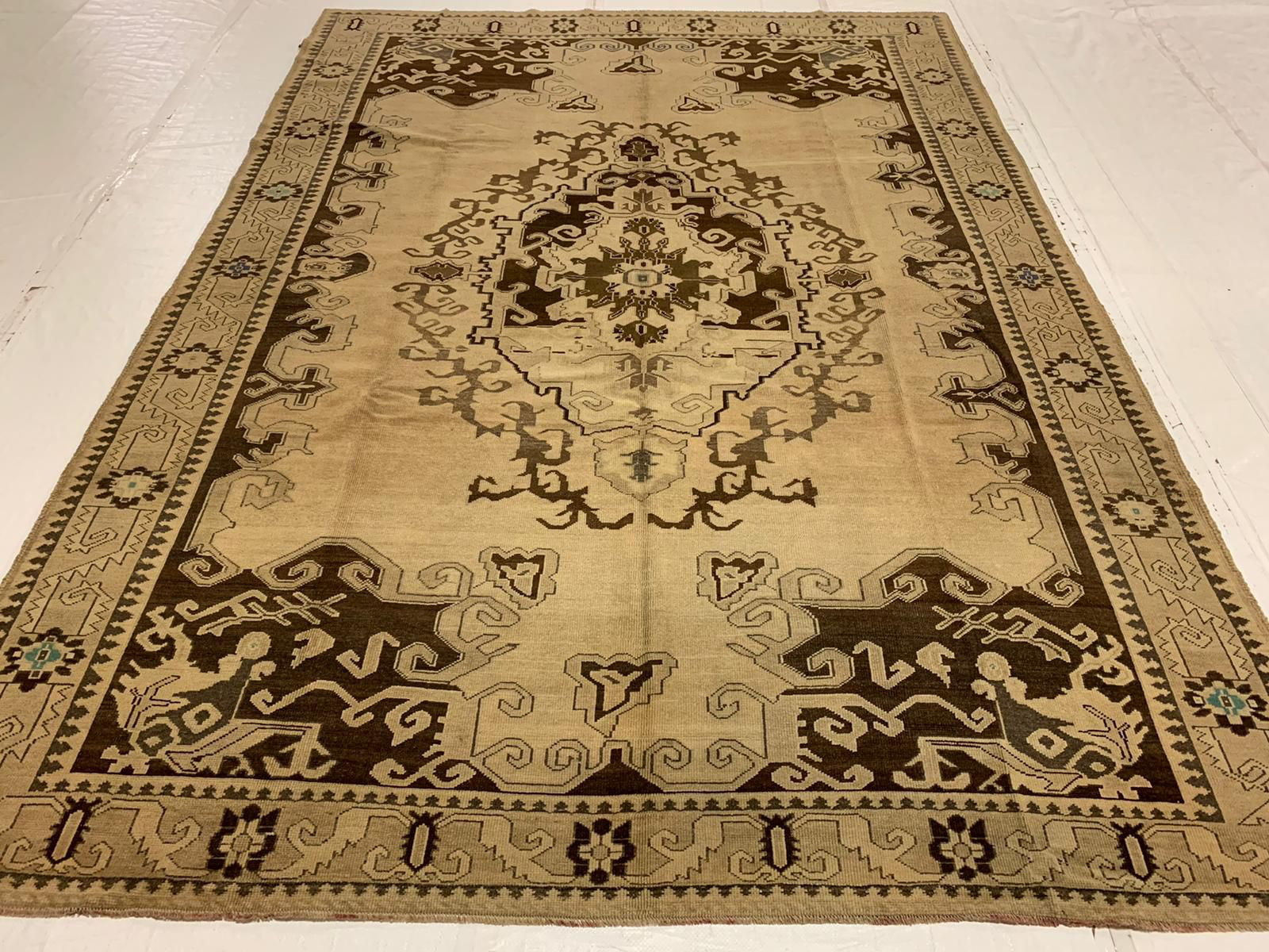 Bungalow Rose 7X10 Vintage Anatolian Distressed Turkish Dowry Tribal ...