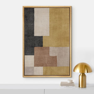 IDEA4WALL Mid Century Shape Mid-Century Blocks Abstract Geometric ...