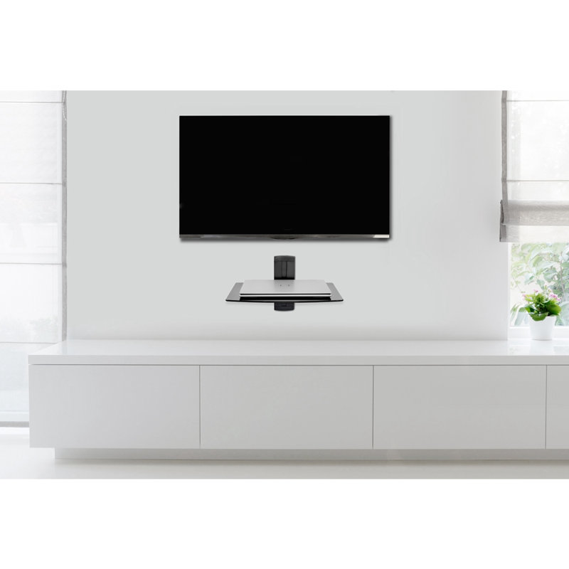 Mount-It! Floating Wall Mounted Shelf Bracket Stand for AV Receiver ...