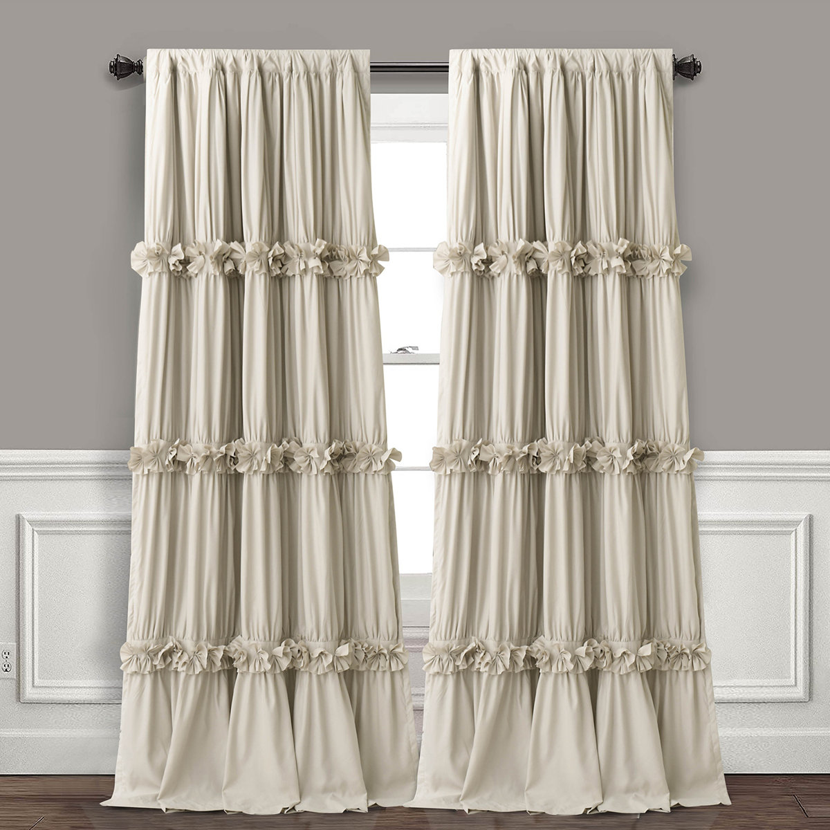 Homechoice International Group Polyester Curtain & Reviews | Wayfair