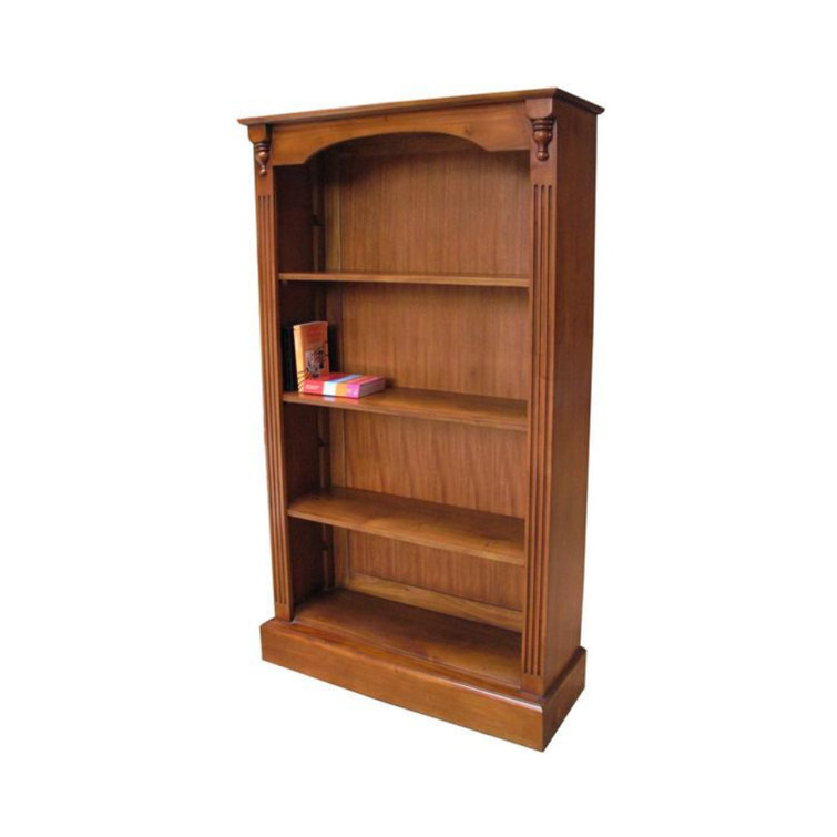 Astoria Grand 130Cm H x 95Cm W Solid Wood Standard Bookcase | Wayfair.co.uk