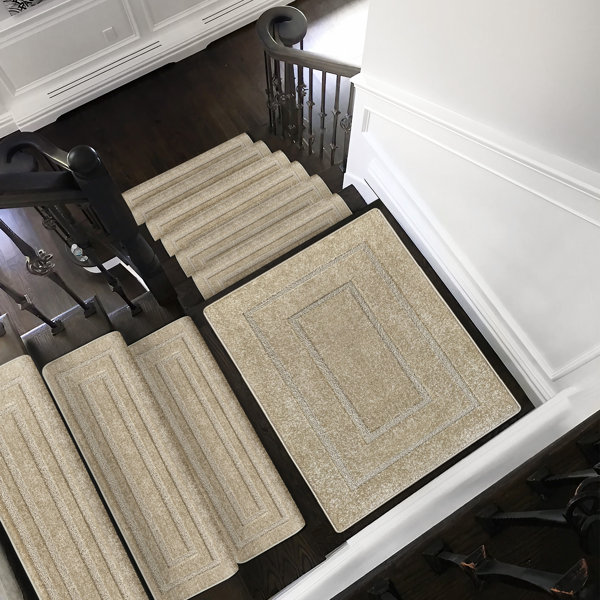 Latitude Run® Ravleen Stair Tread 14pcs With 1pcs Match Landing Mat ...