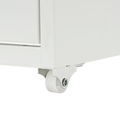 Ebern Designs Riesner 5-Drawer Storage Cabinet with Wheels | Wayfair