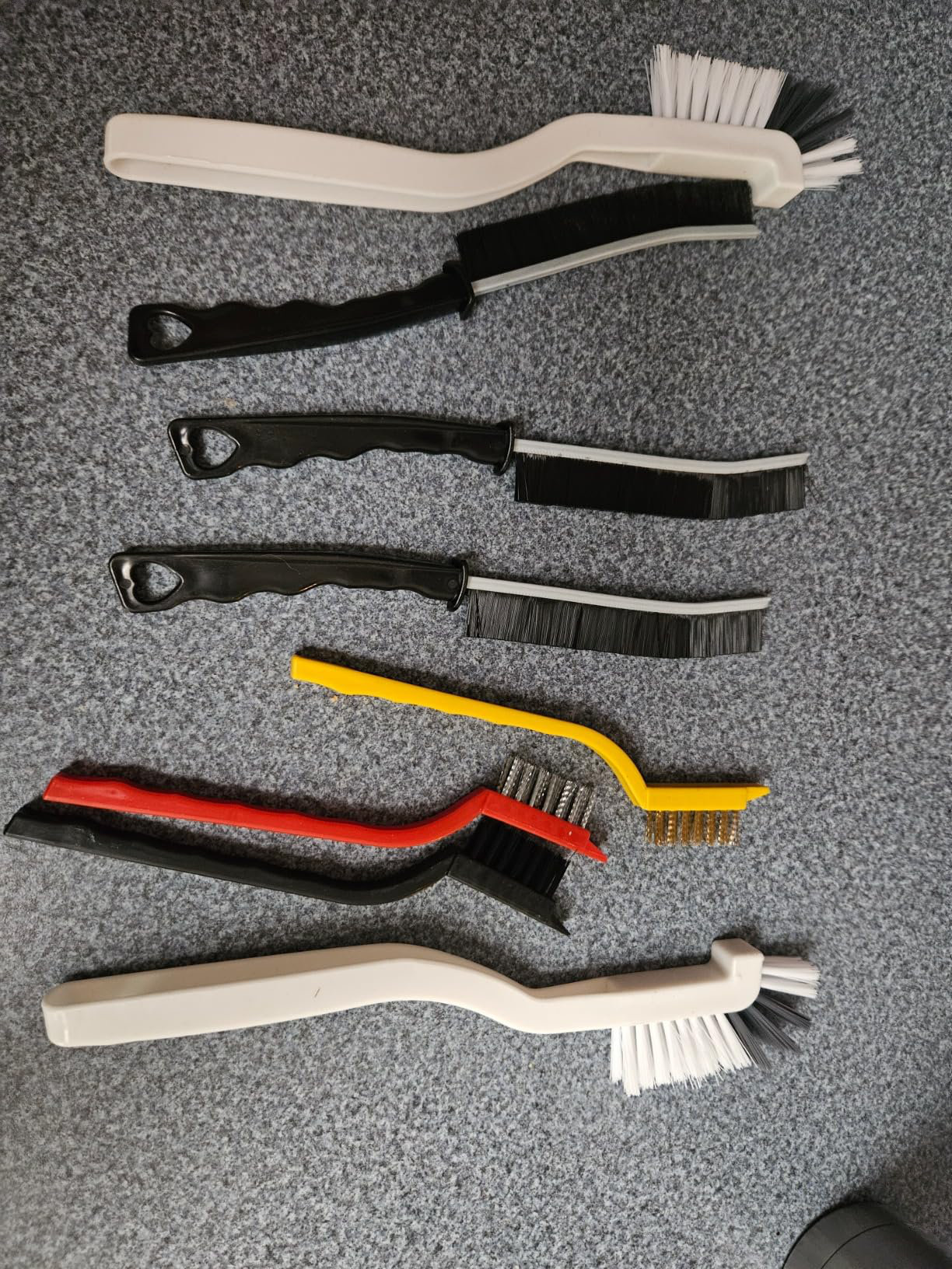 MODVAT 8 Pcs 3 Kinds Hard Bristle Crevice Cleaning Brush | Wayfair