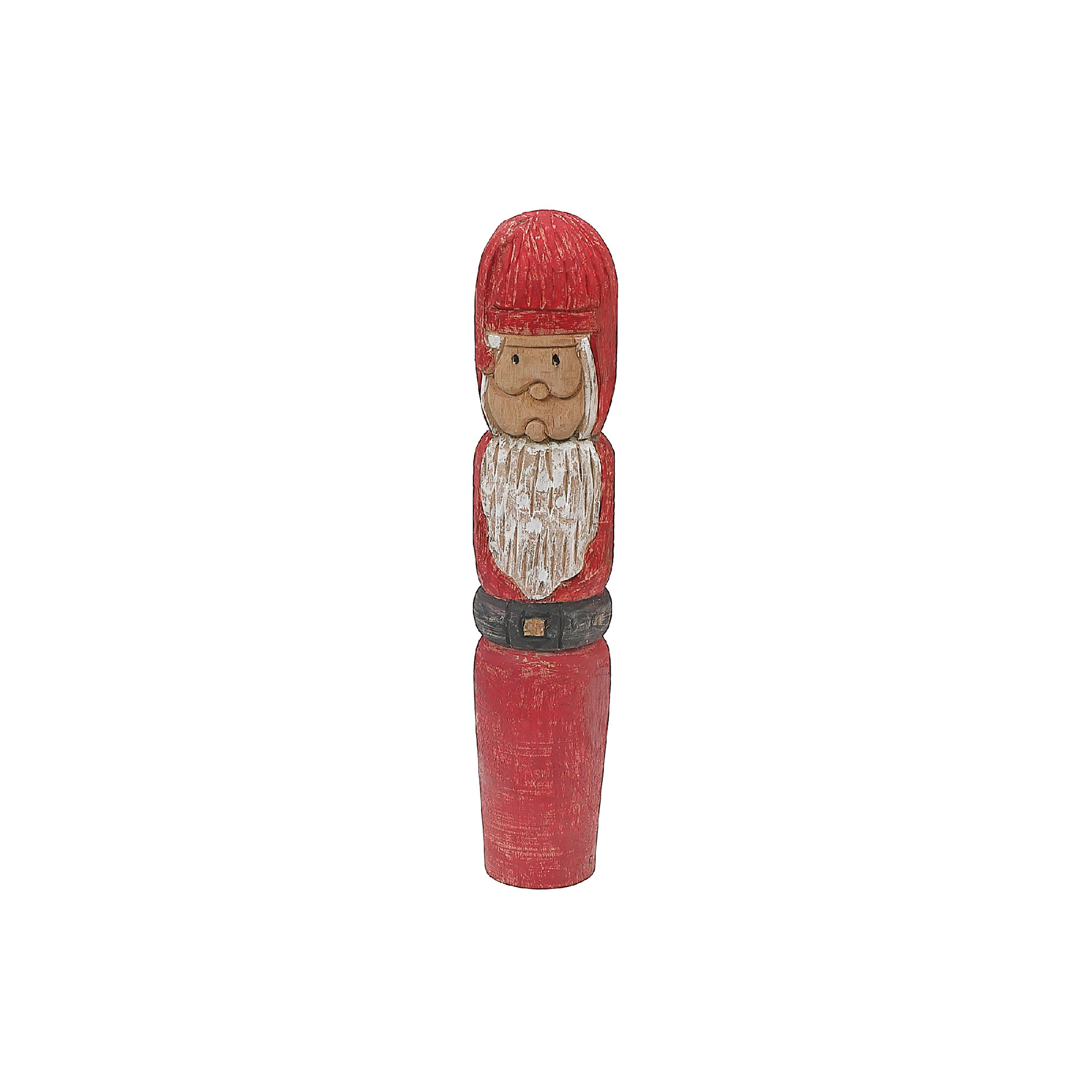 iH casadécor Christmas Nilgiri Wood Santa Totem Pole - Wayfair Canada