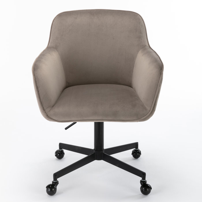 AllModern Brisbane Velvet Task Chair & Reviews | Wayfair