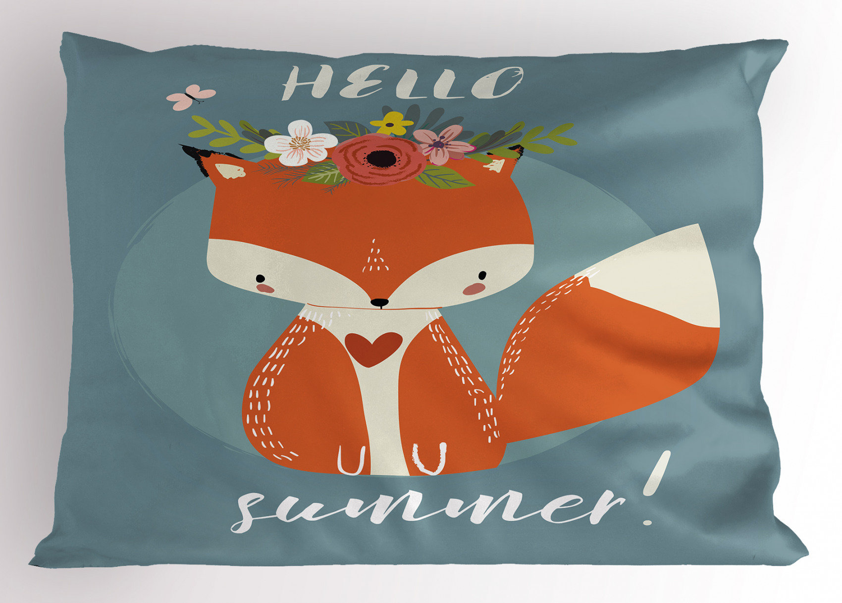 Ambesonne Hello Pillow Sham | Wayfair