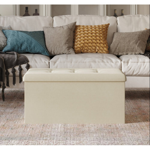 Upholstered White Storage Benches You'll Love | Wayfair