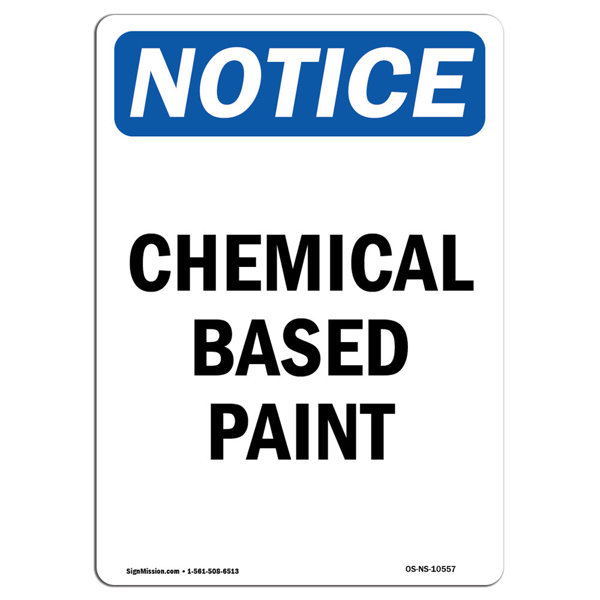 SignMission Chemical Based Paint Sign - Wayfair Canada