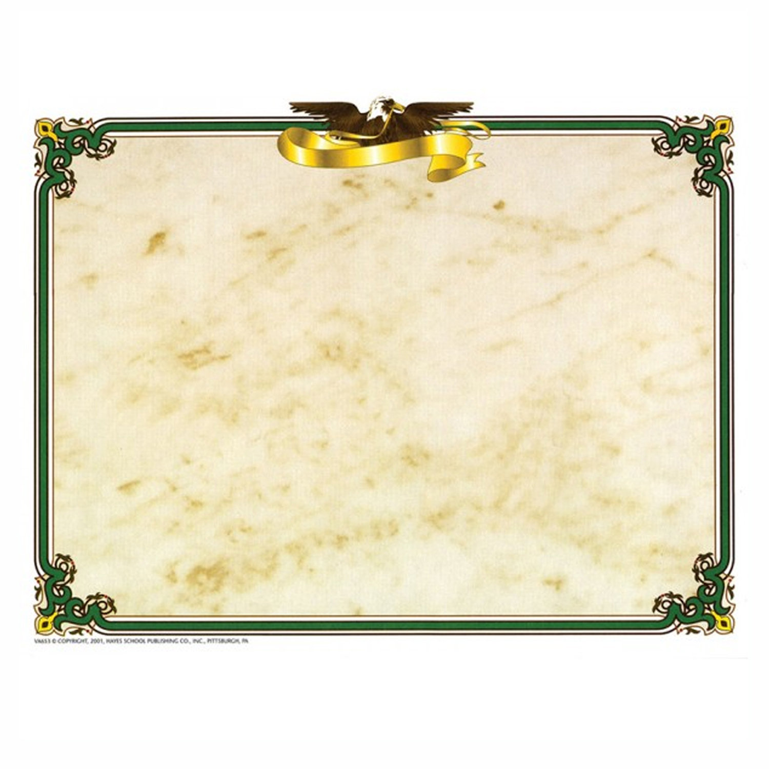 Hayes School Publishing Eagle Border / Computer Awards and Certificate ...